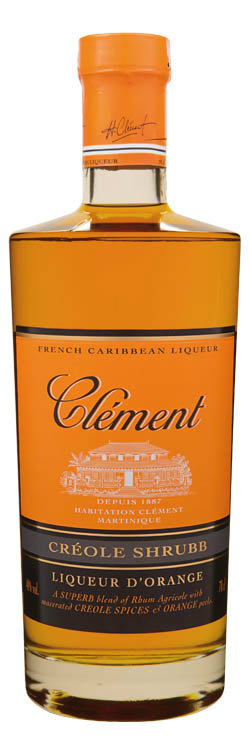 Clement Creole Shrubb rum 40% 3x700ml + sklenička 3x1ks - Hnědý rum ...