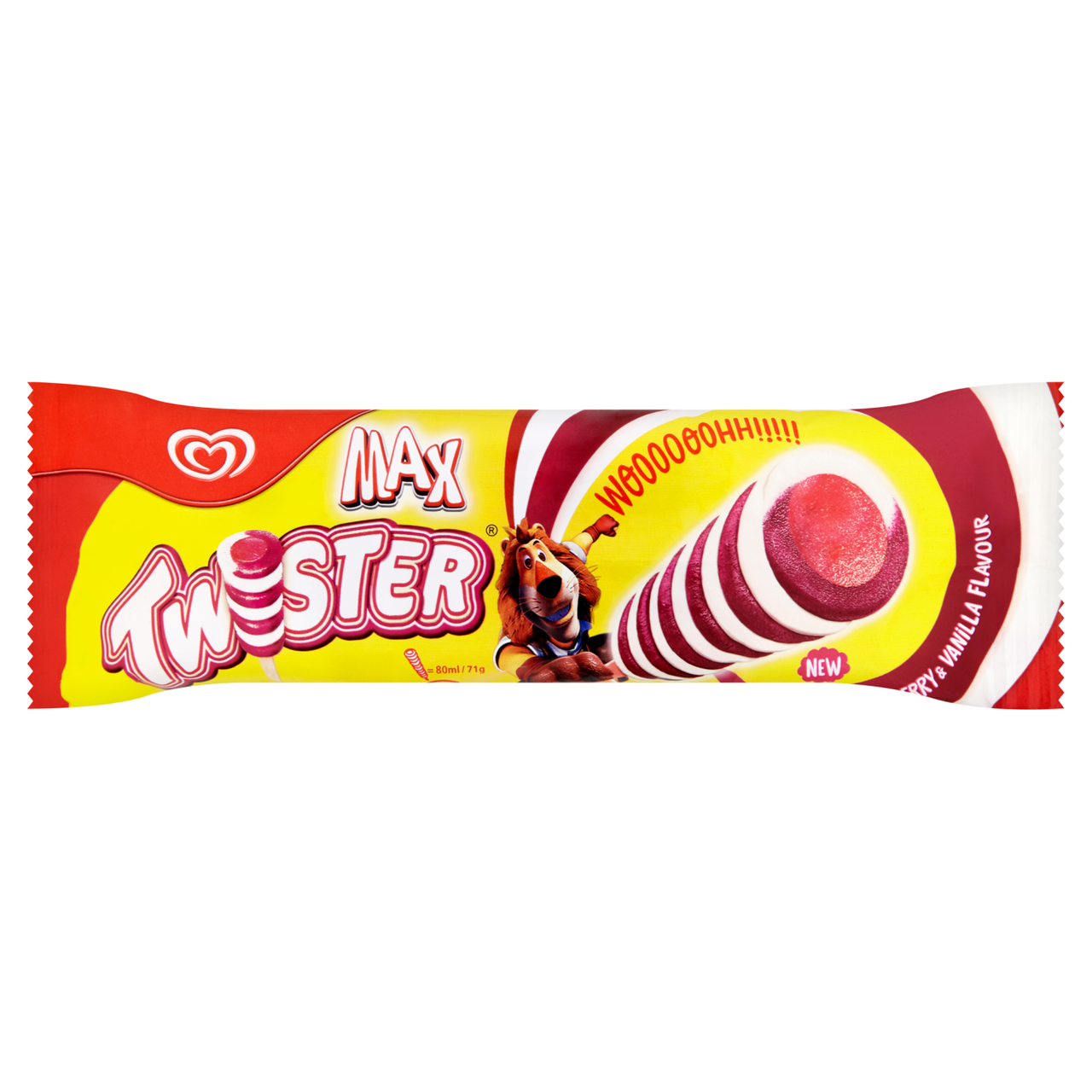 Algida Twister Green nanuk mraž. 35x80ml - Nanuky, Impulsní zmrzliny ...