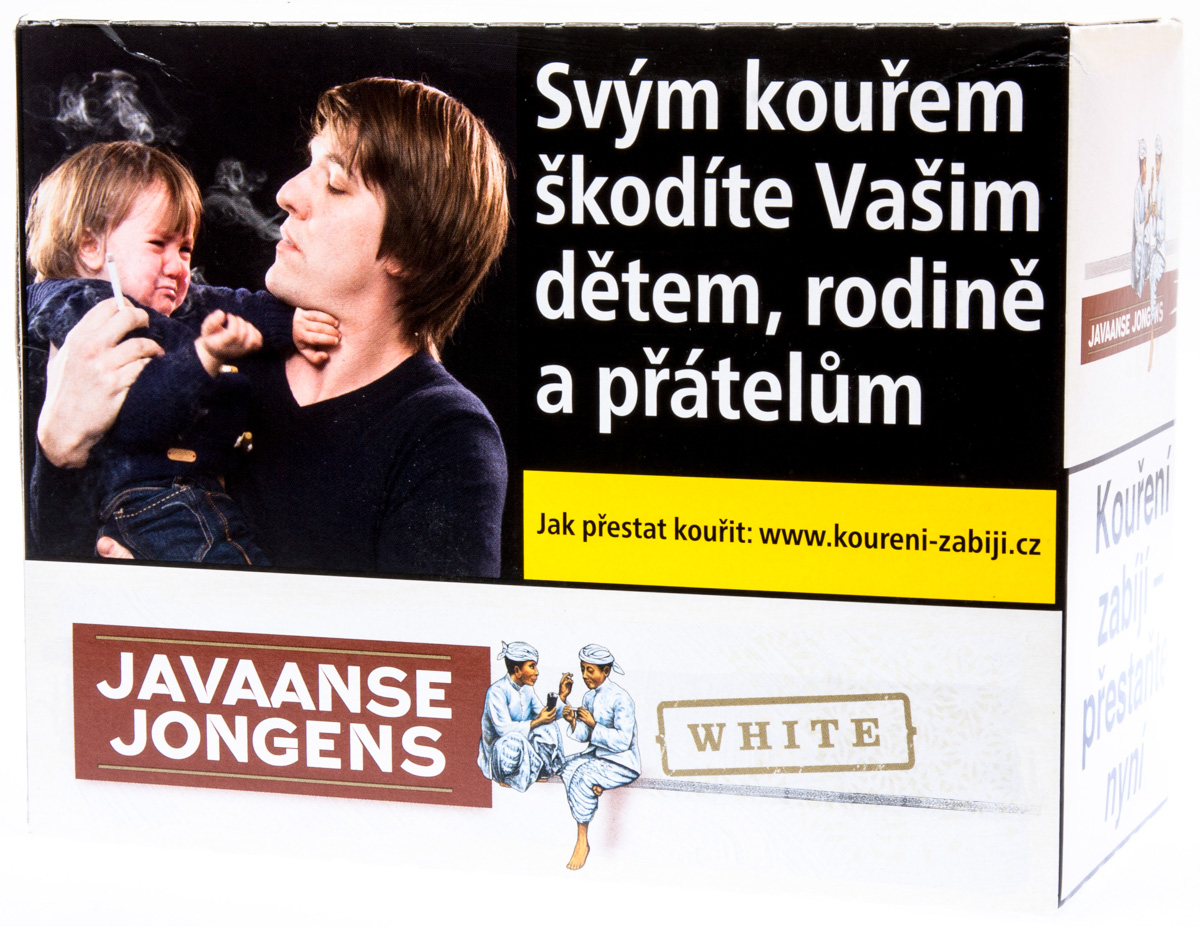 TABÁK JAVAANSE JON.WHITE 40G 6x - Tabák, Tabák, Nápoje, tabák