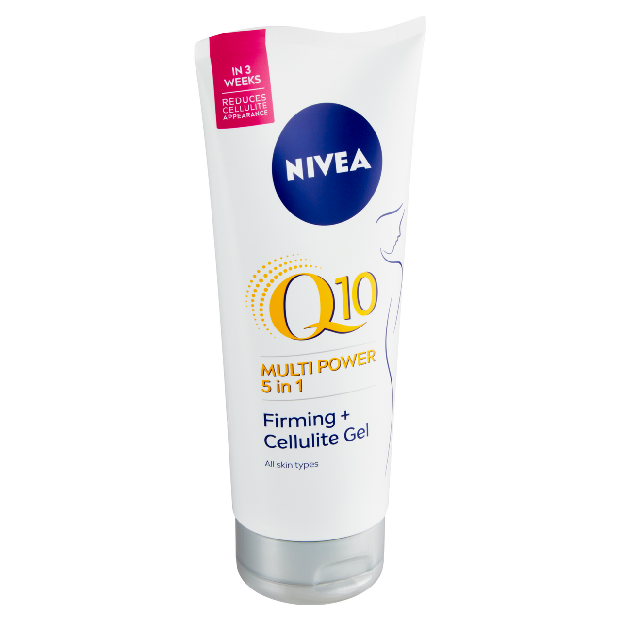 NIVEA Q10 Multi Power 5v1 Zpevňující gel na celulitidu 200 ml - Tělové ...