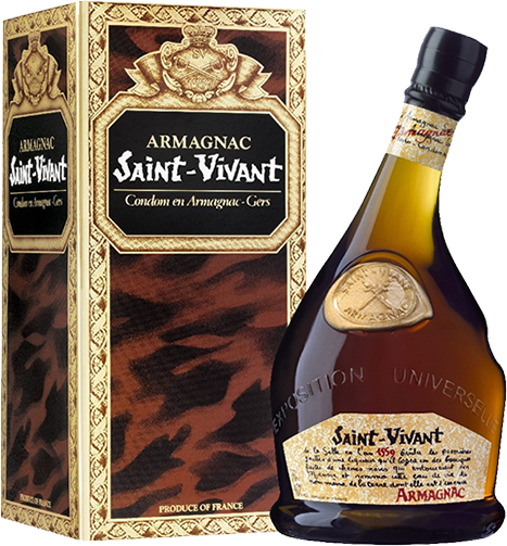 Saint - Vivant vs 40 % 700 ml - Armagnac, Cognac, Brandy, ostatní lihoviny, Alkohol, Nápoje, tabák