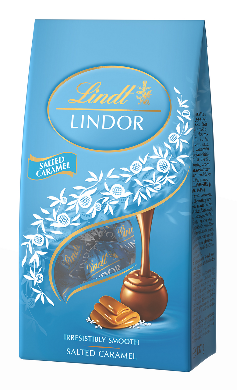 LINDOR Salted Caramel 137 g - Bonboniéry, bonbóny, Čokolády, Cukrovinky ...