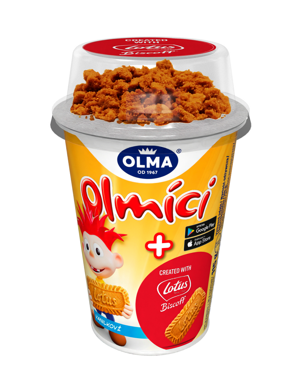 OLMA Olmíci Lotus mix vanilka/ čokoláda chlaz. 10 x 115 g - Pro děti ...