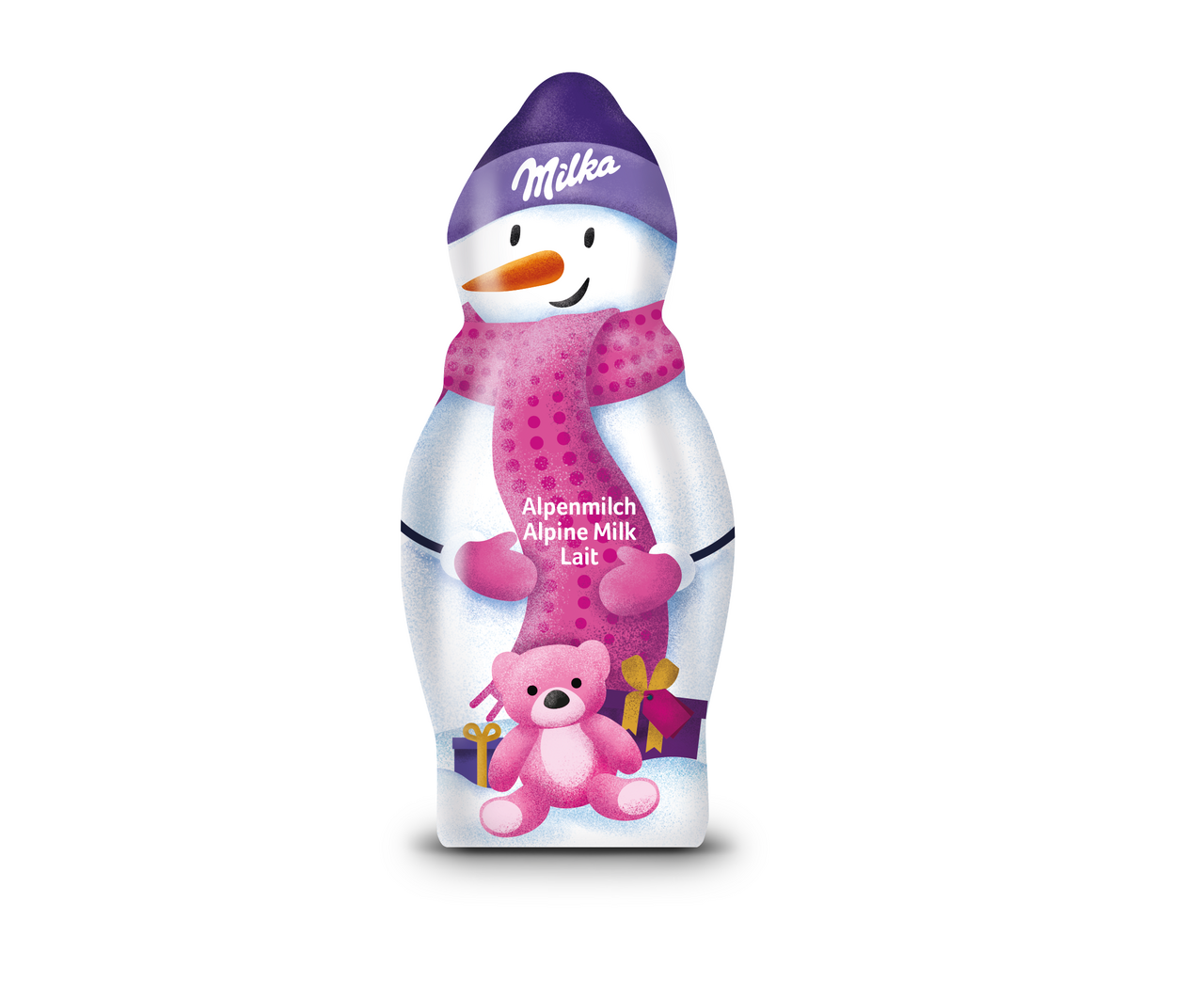 Milka Snowman 50 g - Vánoční cukrovinky, Sezónní cukrovinky a dárkové ...