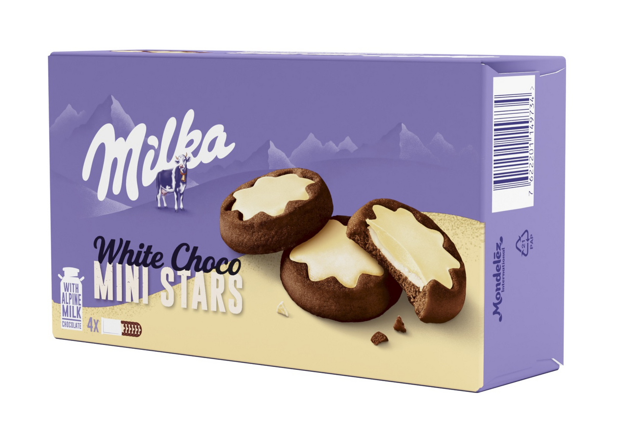 Milka White Mini Stars 150 g - Piškoty a sušenky neplněné, Sušenky ...