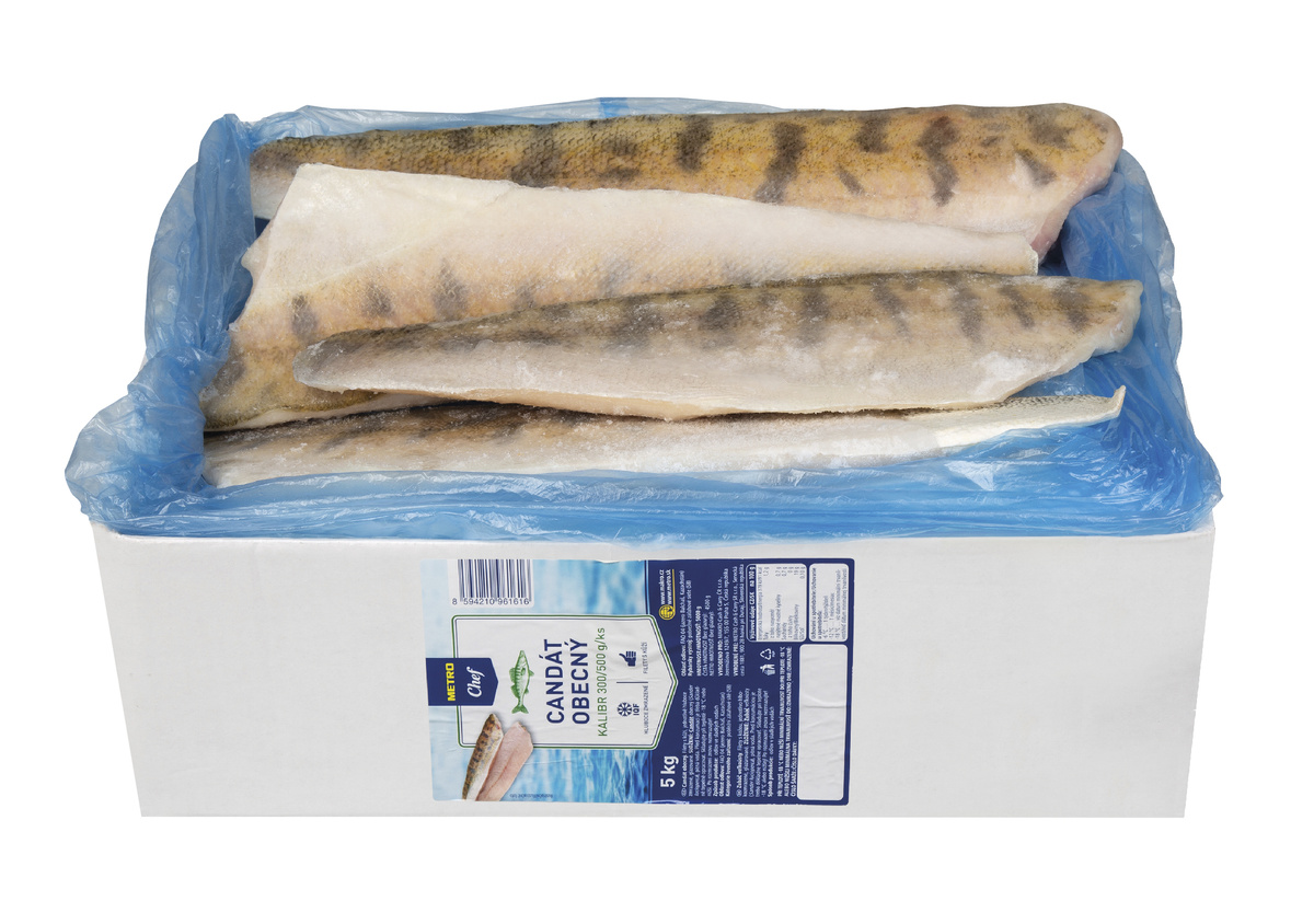 METRO Chef Candát filet 300/500 g mraž. 4,5 - 5 kg - Sladkovodní ...