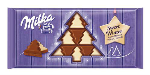 Milka Čokoláda zimní 1x100g - Vánoční cukrovinky, Sezónní cukrovinky a ...