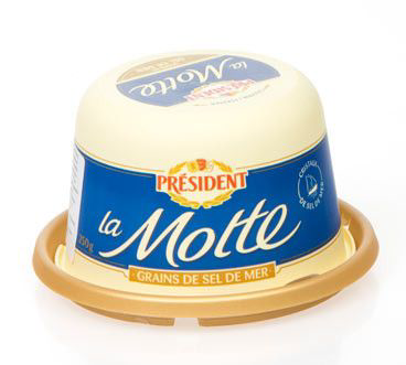 PRÉSIDENT La Motte máslo mořská sůl chlaz. 250 g - Máslo, Máslo ...
