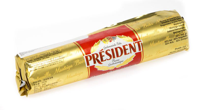 PRÉSIDENT Máslo jemné váleček chlaz. 250 g - Máslo, Máslo, margaríny ...