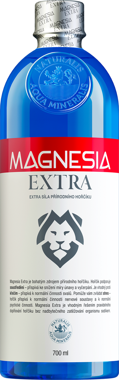 MAGNESIA Extra neperlivá minerální voda 6 x 700 ml PET - Léčivé, Vody ...