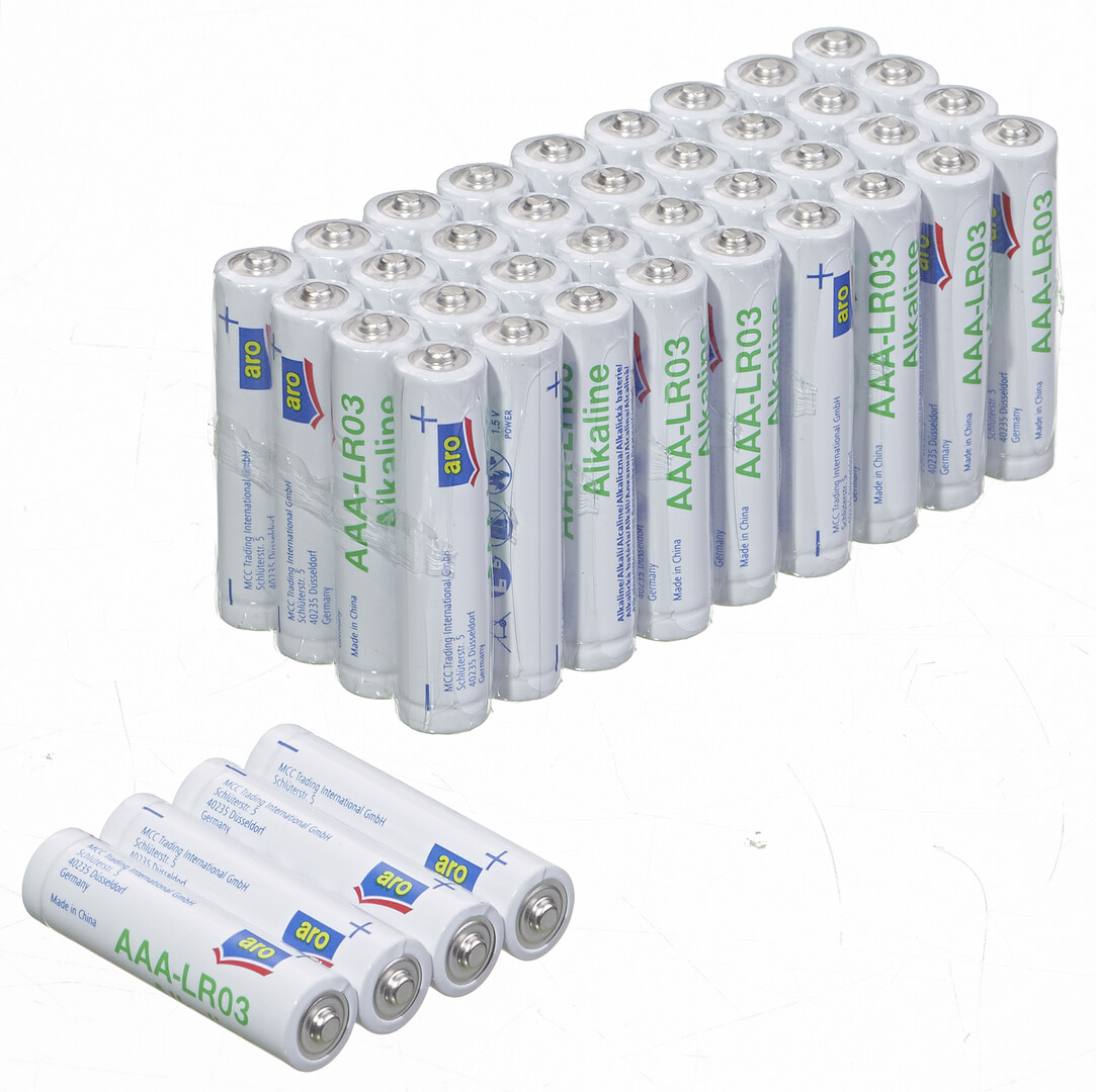 aro Baterie LR03 AAA 40 ks - Mikrotužkové AAA, Baterie, Elektro ...