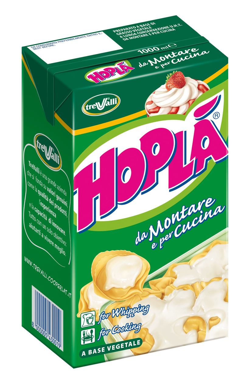 Hoplá Krém rostlinný 28% chlaz. 1 l - Rostlinné krémy, Smetany ...