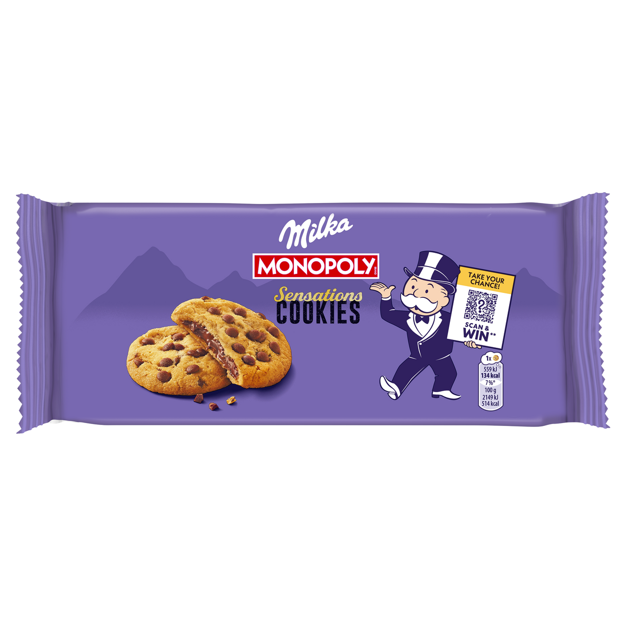 Milka Sensations Choco Inside 156 g - Piškoty a sušenky neplněné ...