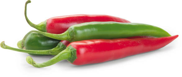 Feferonka kajenská mix čerstvá 75 g - Chilli, feferonky, Papriky ...