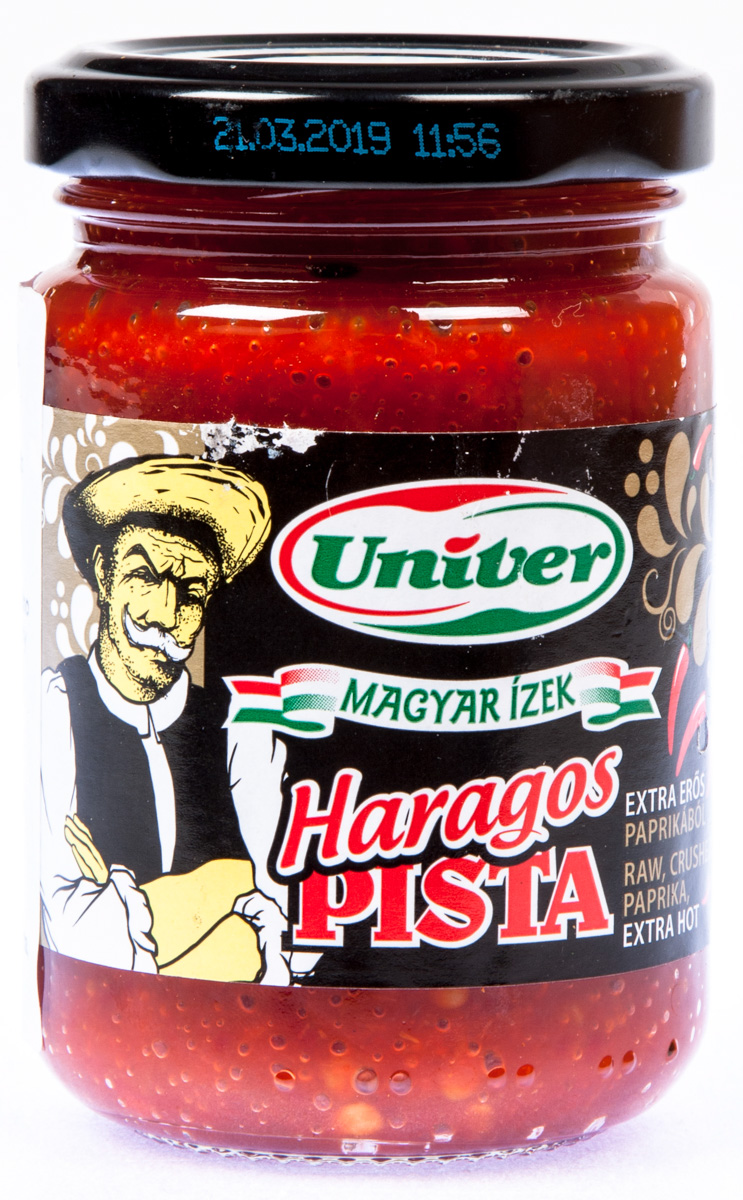 Univer Haragos Pista 150 g - Ajvar, Dressingy, omáčky, Trvanlivé