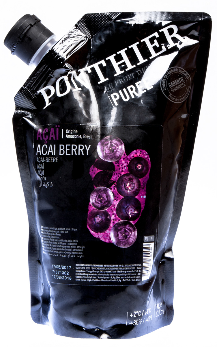 PONTHIER Pyré ovocné acai chlaz. 1 kg - Pyré, Ovoce, Čerstvé, chlazené