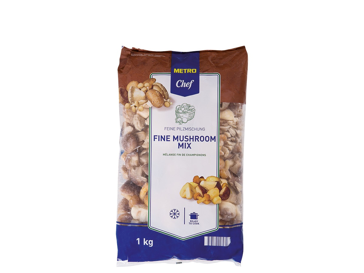 METRO Chef Směs hub Fine Mushroom mix mraž. 1 kg - Houby, Zelenina ...