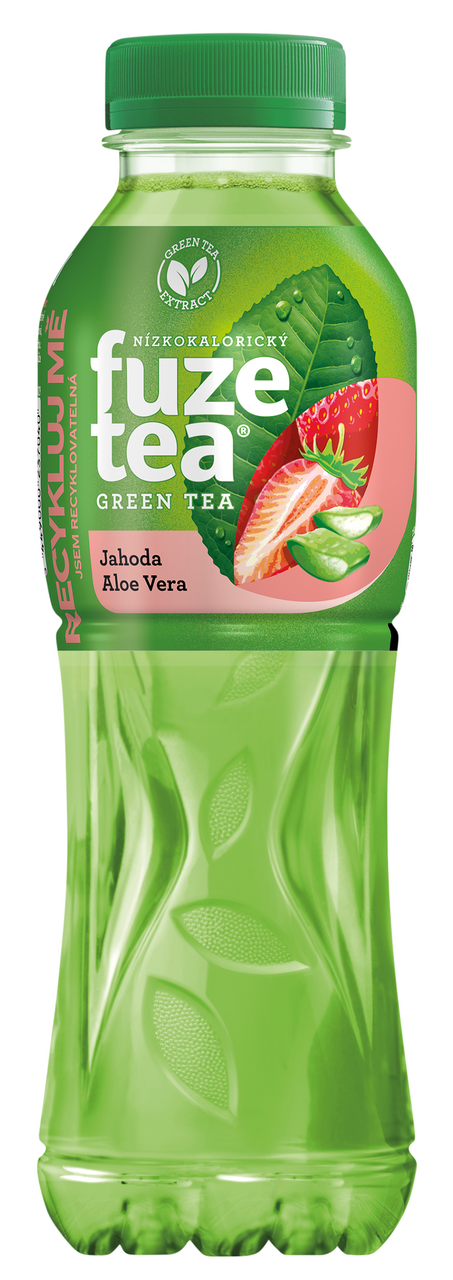 Fuze Tea Strawberry/jahoda zelený ledový čaj 12x500 ml - Ledový čaj ...
