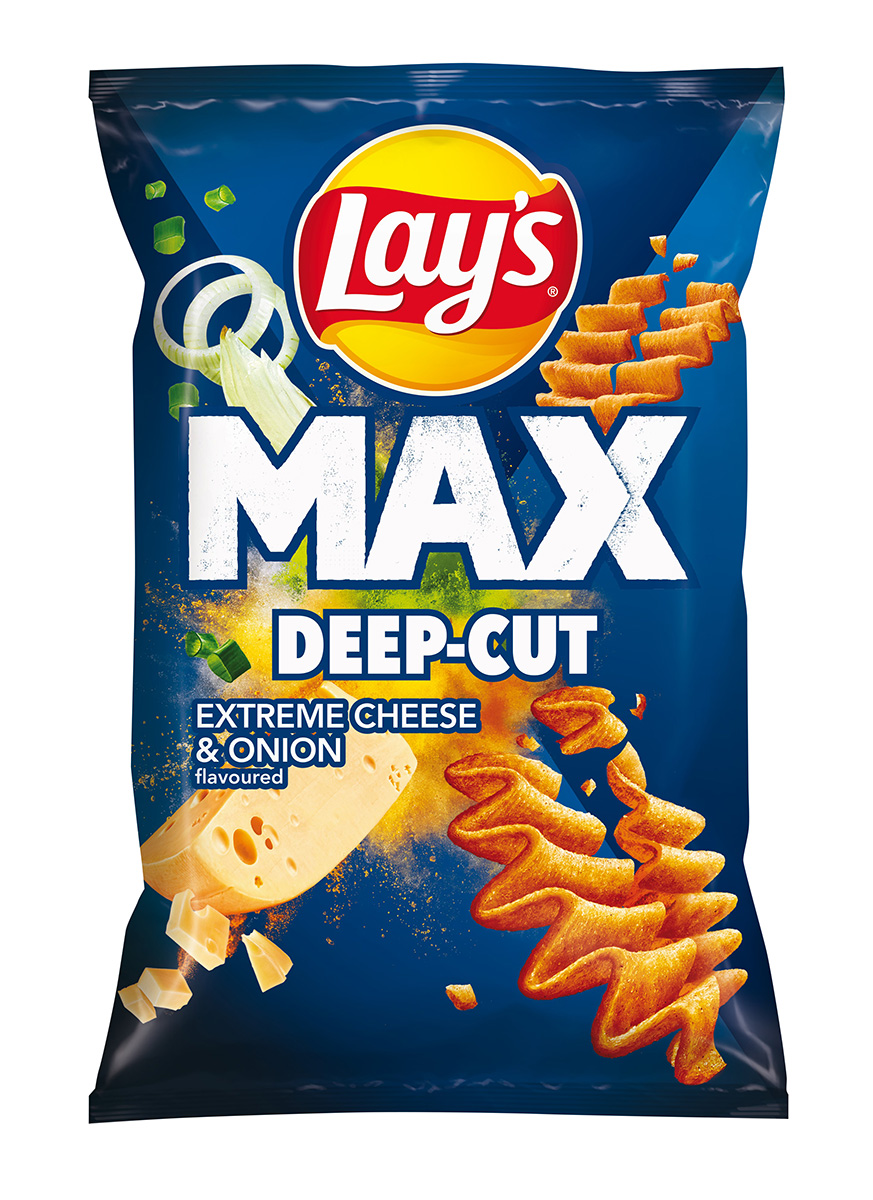 Lay's Maxx sýr cibule chipsy 14 x 55 g - Chipsy, Slané snacky ...
