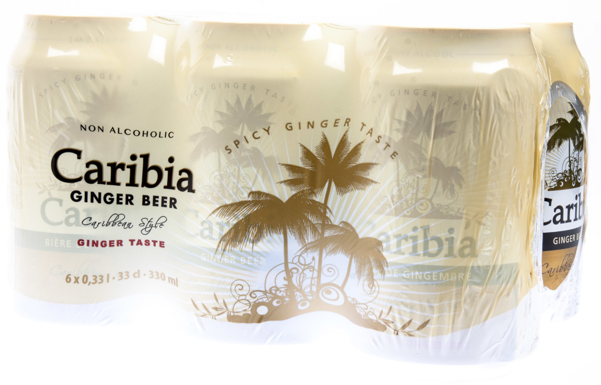 Caribia Ginger Beer 6x330ml plech - Ovocné limonády, Limonády, Nealko ...