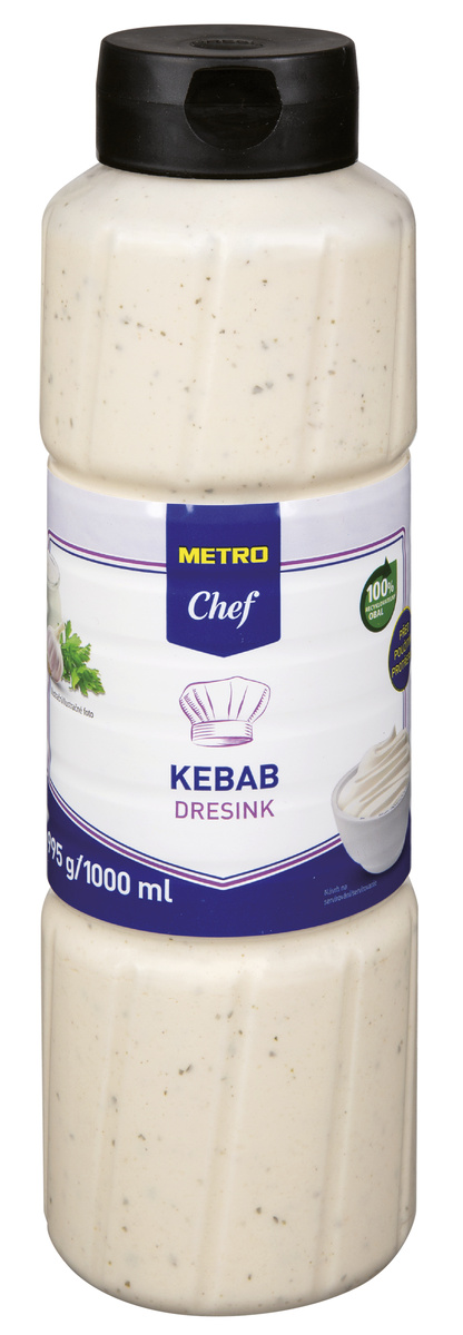 METRO Chef Dressing Kebab 1000 ml - Omáčky ostatní, Dressingy, omáčky ...