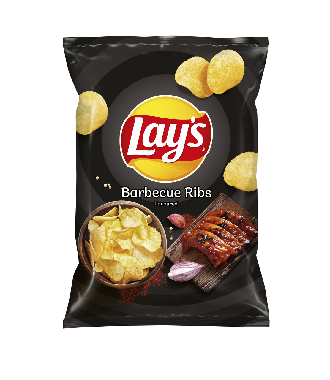 Lay's Barbecue Ribs Chipsy 14 x 60 g - Chipsy, Slané snacky, Cukrovinky ...