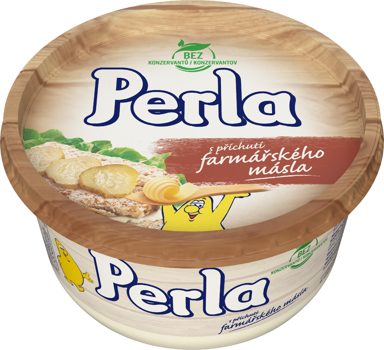 Perla S příchutí farmářské máslo margarín chlaz. 1x450g - Margaríny ...