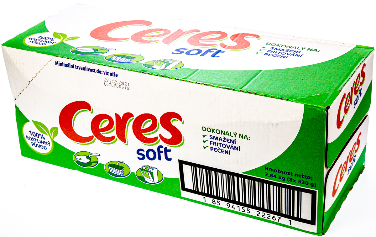 Ceres Soft Ztužený tuk 8 x 330 g - Margaríny, Máslo, margaríny, tuky ...