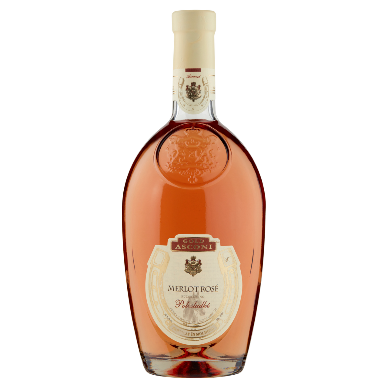 ASCONI Merlot rosé růžové víno 750 ml - Moldávie, Růžová vína, Vína ...