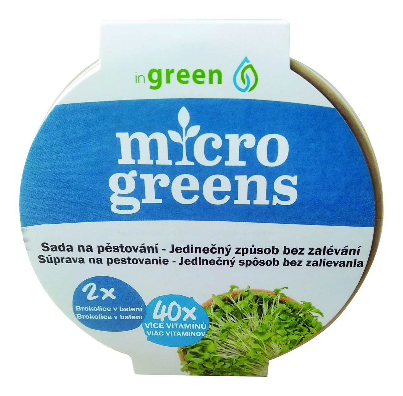 Mikrobylinky pěstební set Brokolice 1 ks - Semena ostatní, Semena ...