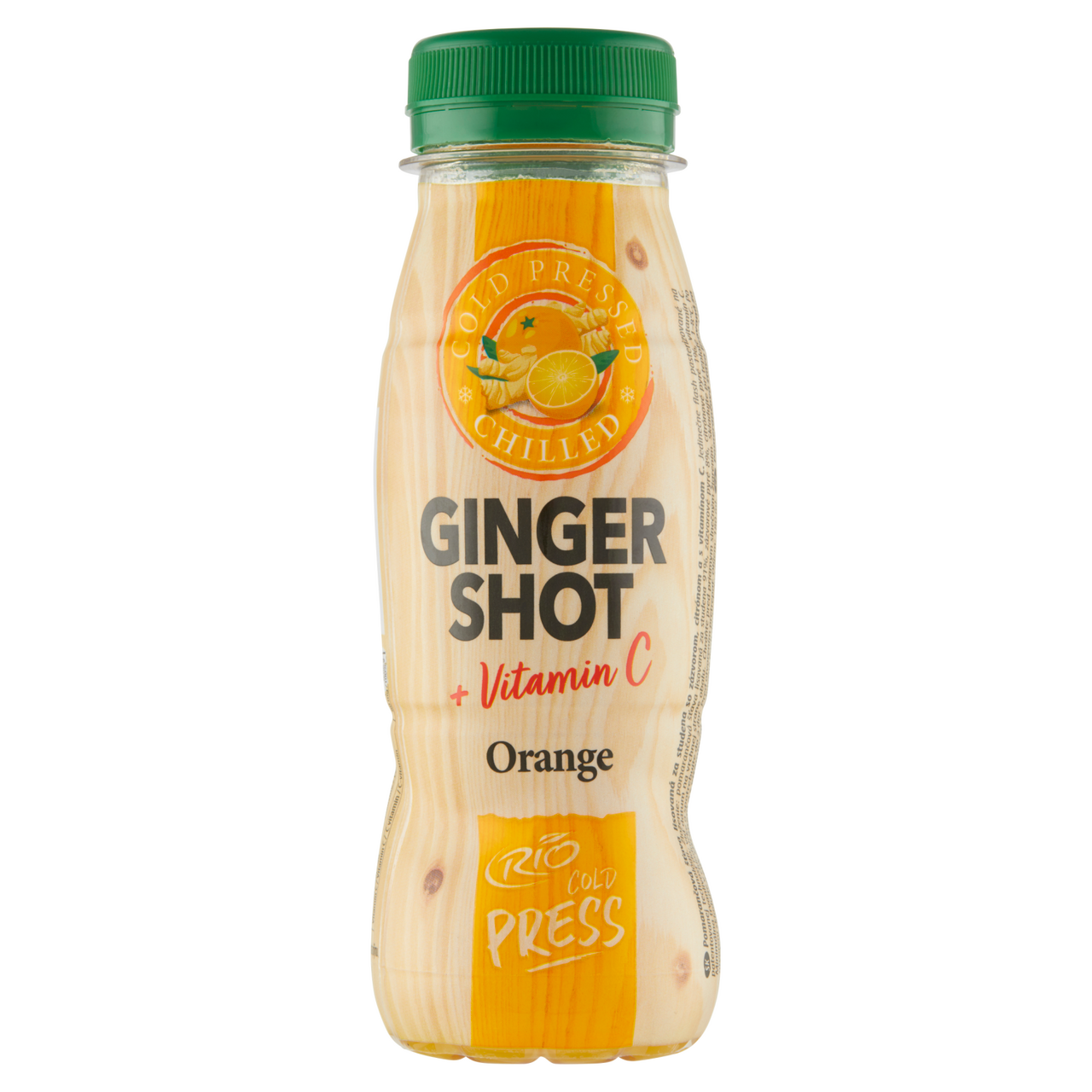 Rio Cold Press Ginger Shot pomerančová šťáva 180 ml PET - Ovocné džusy ...