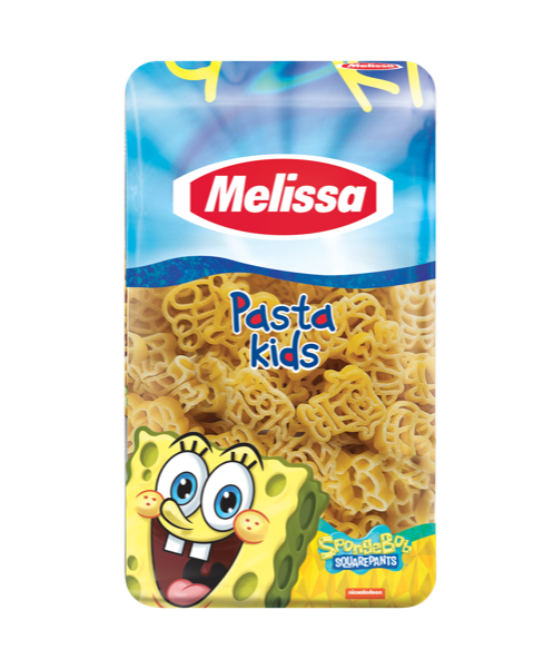 Melissa Pasta Kids SpongeBob Dětské těstoviny 500 g - Semolinové ...