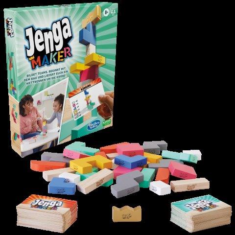 Jenga Maker Hasbro společenská hra 8+ 1ks - Hry, Hračky, Vánoce