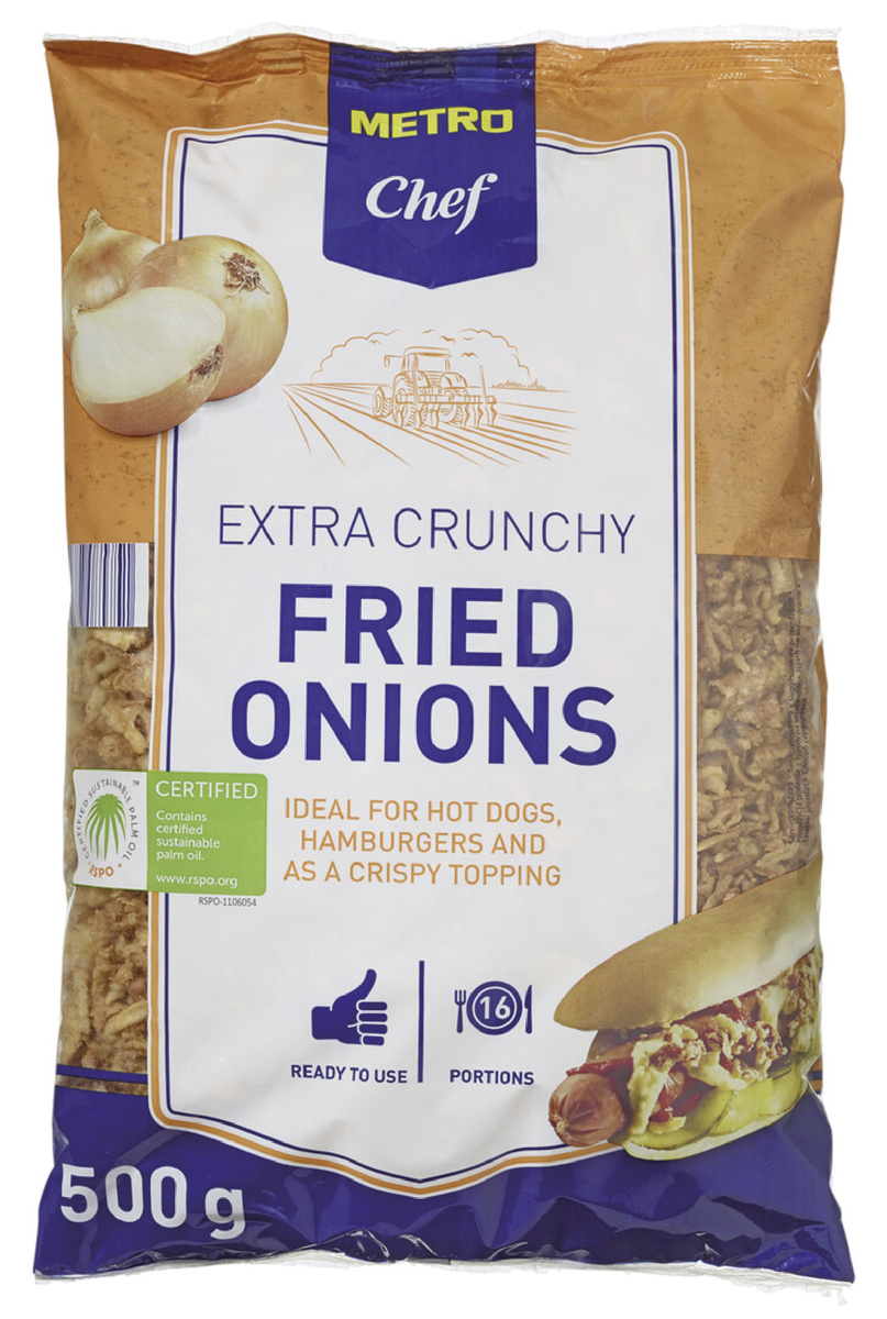 METRO Chef Cibule restovaná 500 g - Koření směsi, Koření, dochucovadla ...