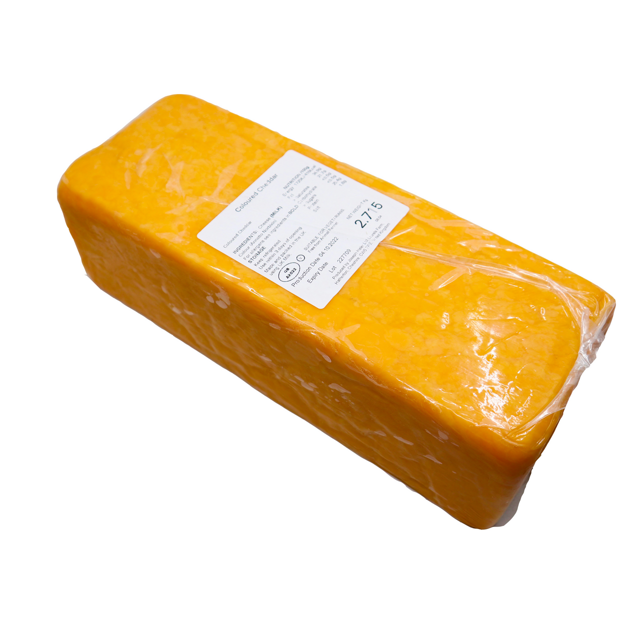JOSEPH HELER Mild Red Cheddar sýr chlaz. cca 2,5 kg - Cheddar ...
