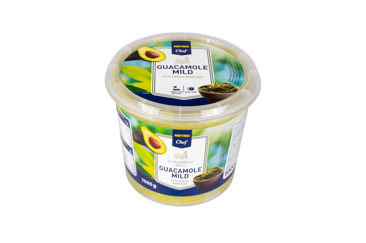 METRO Chef Guacamole Mild chlaz. 1 kg - Mixovaná zelenina, Zpracovaná ...