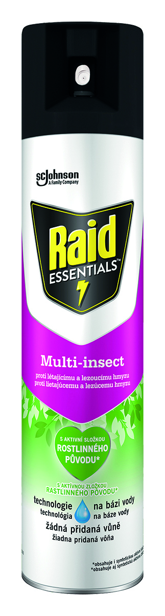 Raid Essentials Multi 400 ml - Insekticidy, Proti hmyzu, Drogerie ...