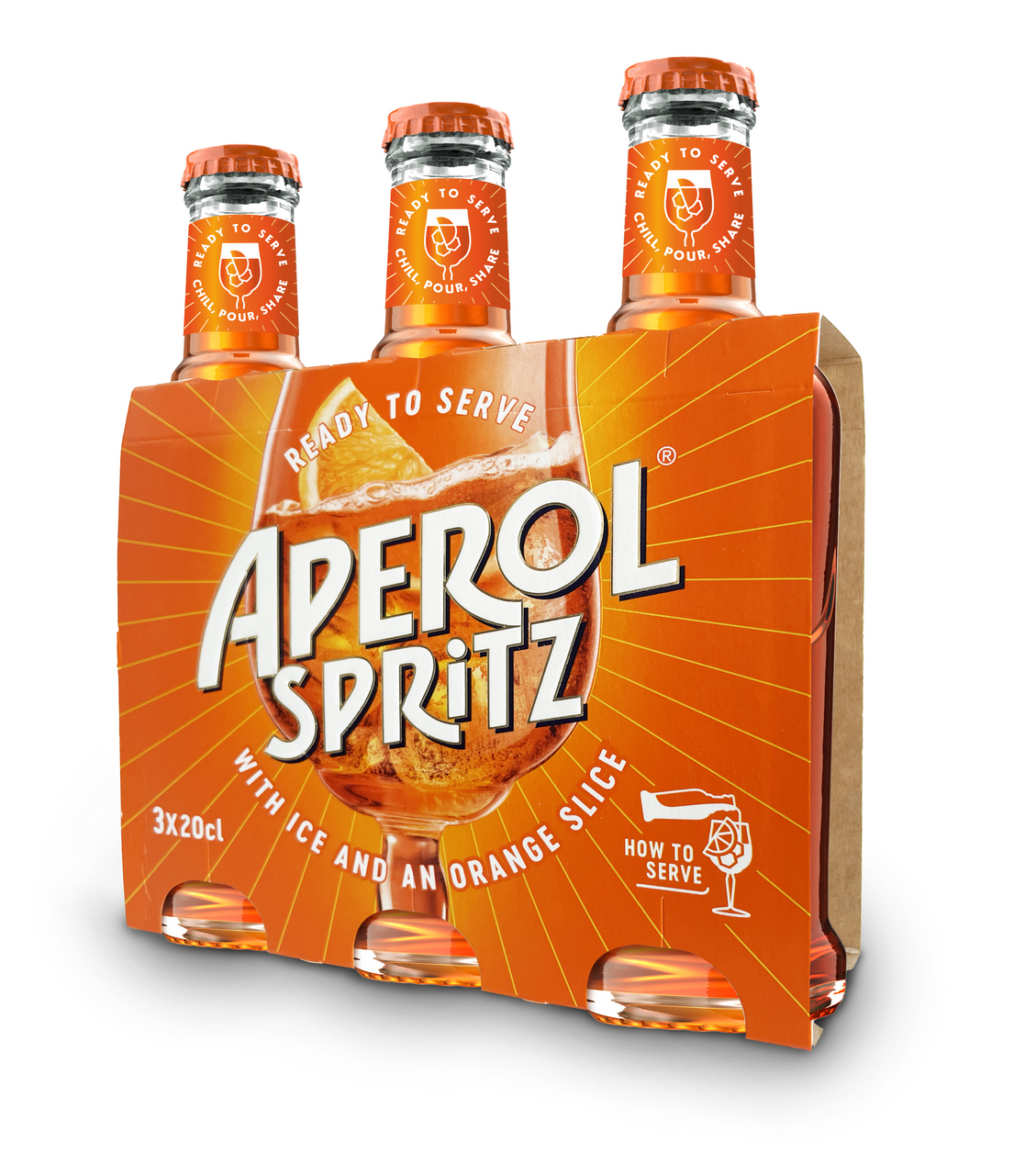 APEROL Spritz RTS 9 % 3 x 200 ml - Míchané nápoje, Alkohol, Nápoje, tabák
