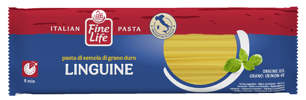 Fine Life Linguine 500 g - Semolinové těstoviny, Těstoviny, Těstoviny ...