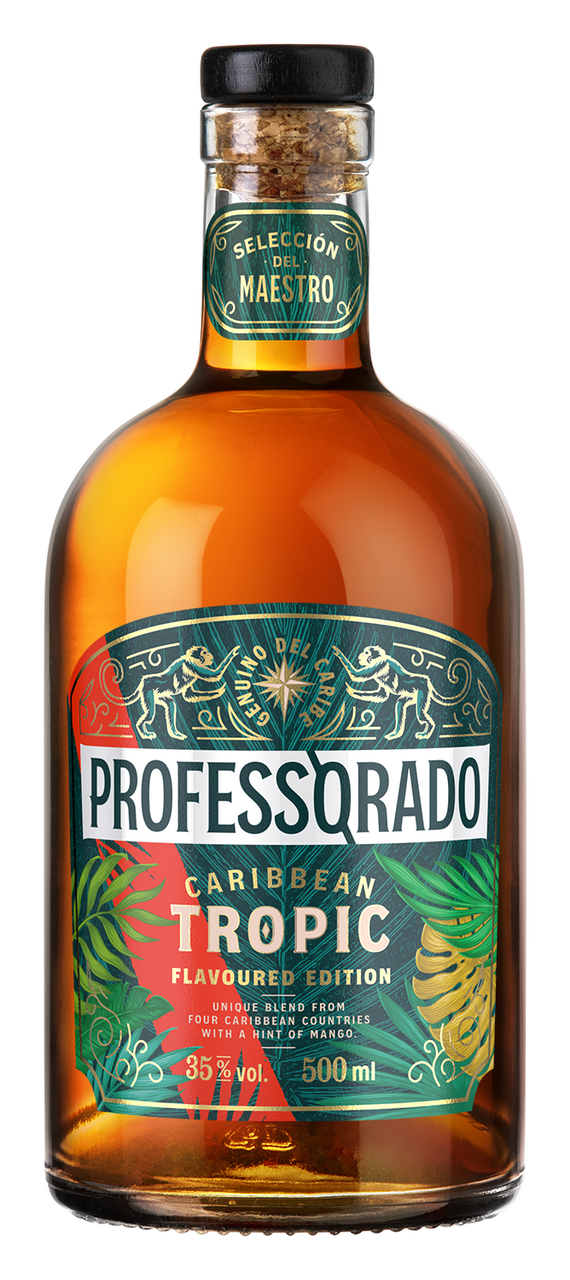 PROFESSORADO Tropic 35 % 500 ml - Ochucený rum, Rum, rumové likéry ...