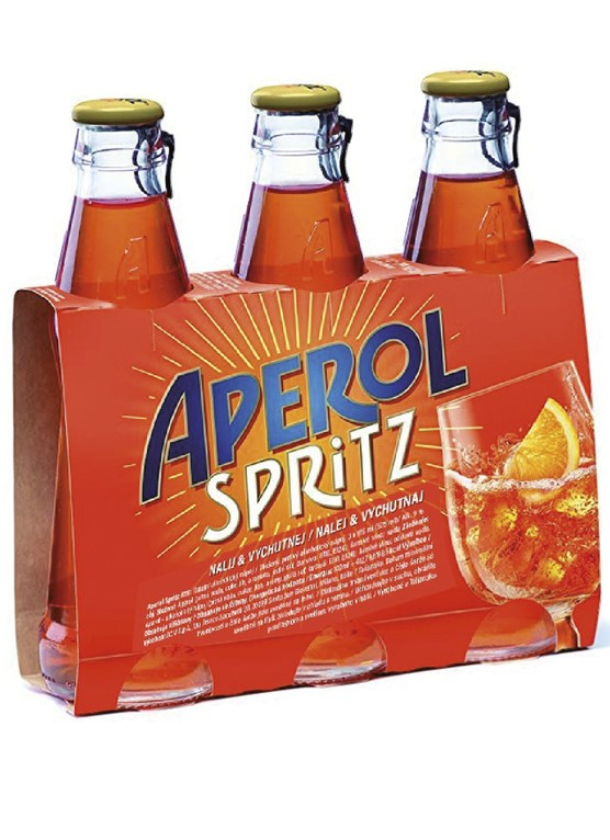 APEROL Spritz RTE 9 % 3 x 175 ml - Aperol, Campari, Likéry, Alkohol ...