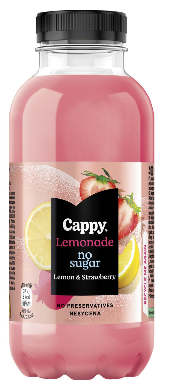 Cappy Lemonade Zero 12 x 400 ml - Ovocné nápoje, Nealko, Nápoje, tabák