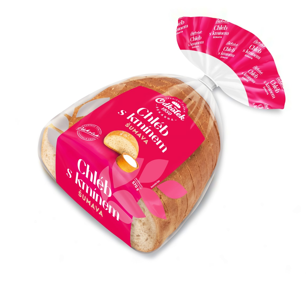 Chléb Šumava balený krájený 570 g - Světlý, Chléb, Pečivo, Pekárna ...