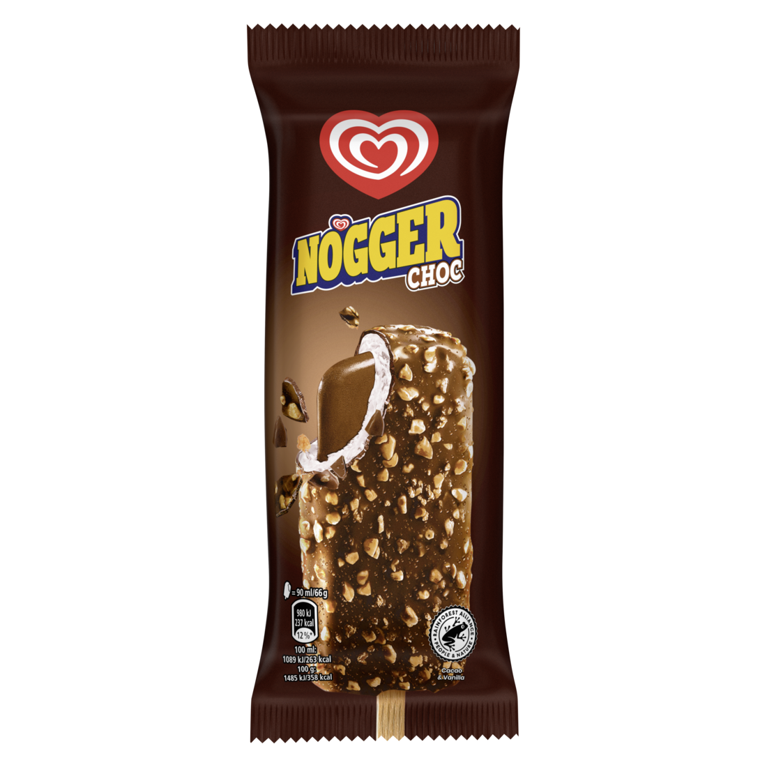 NOGGER Choc mraž. 35 x 90 ml - Nanuky, Impulsní zmrzliny, Zmrzliny ...