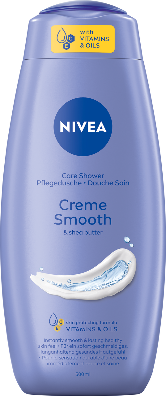 NIVEA Creme Smooth sprchový gel 500 ml - Sprchové gely, Péče o tělo ...