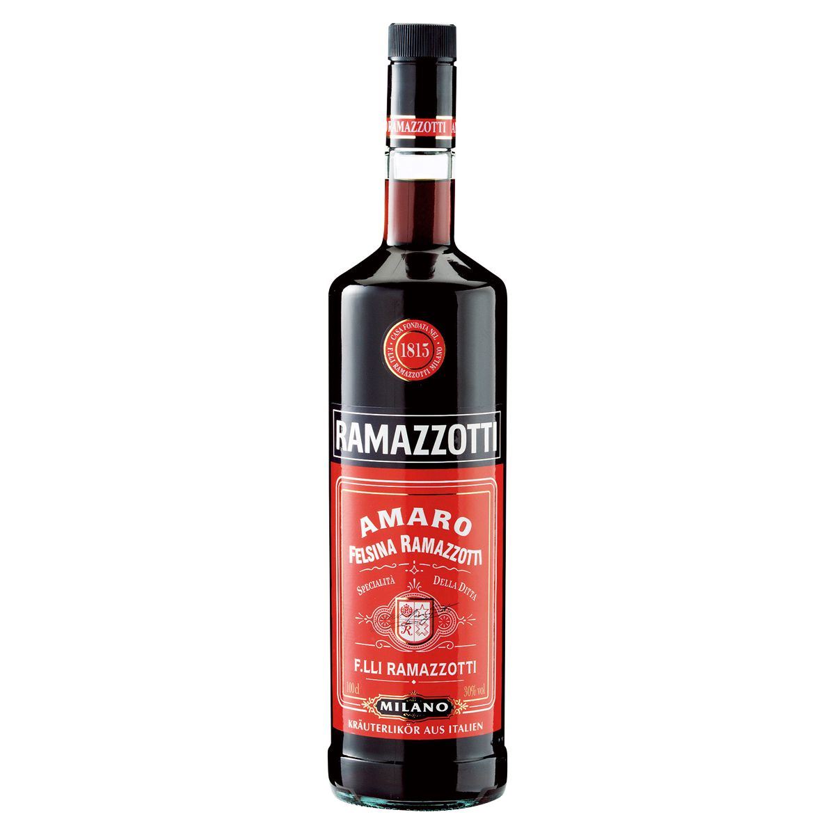 Ramazzotti Digestif Amaro 30 % Vol. - 1,00 l Flasche