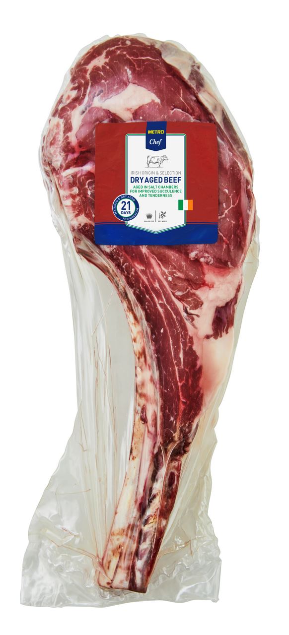 METRO Chef Dry Aged Irish Tomahawk Steak - je kg