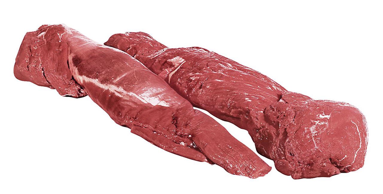 US Rinderfilet 5+ lbs, vorgereift, vak.-verpackt ca. 2,5 kg Stücke