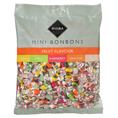 RIOBA Mini Bonbons Frucht - 500 g Beutel
