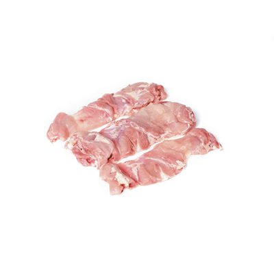 Filetes contramuslo de pollo al vacío precio kg